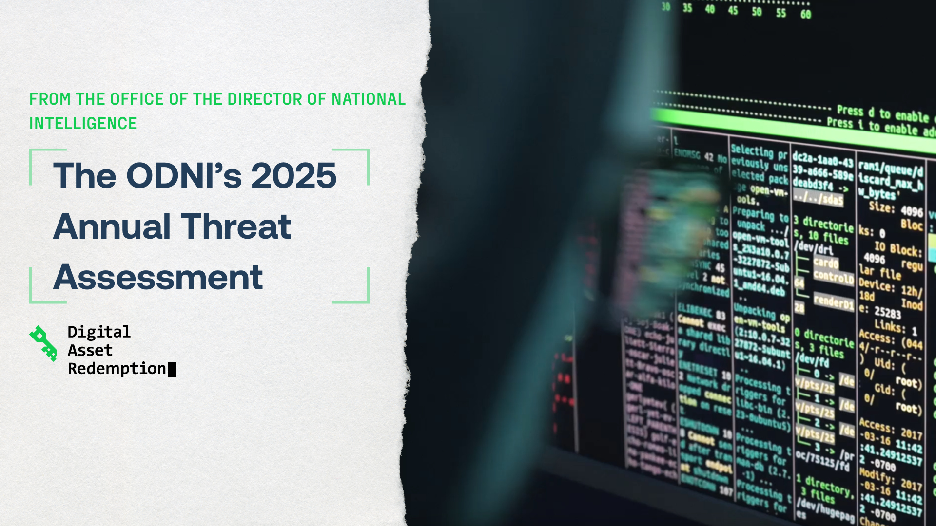 The ODNI’s 2025 Annual Threat Assessment